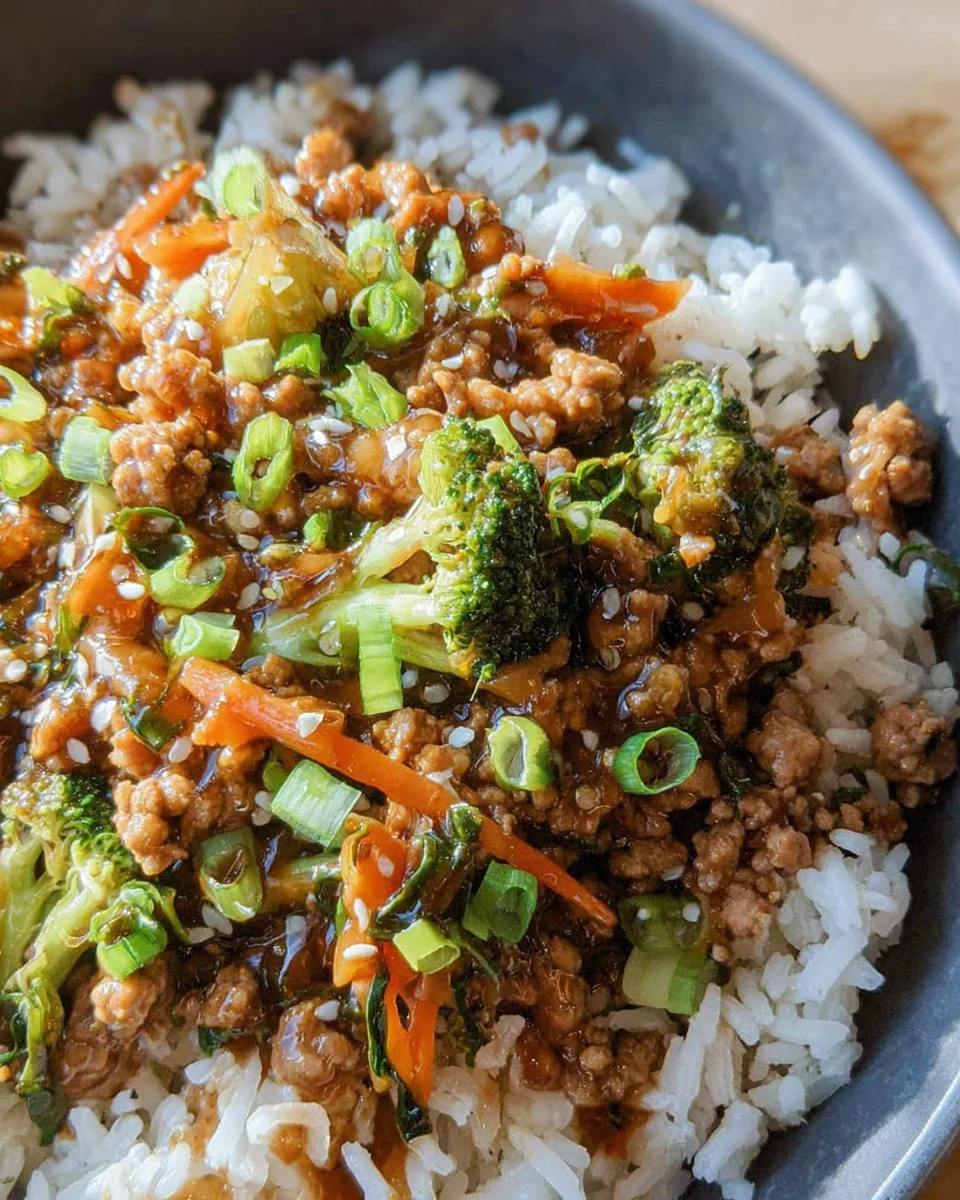 Teriyaki Turkey Rice Bowl: A Deliciously Easy Weeknight Meal